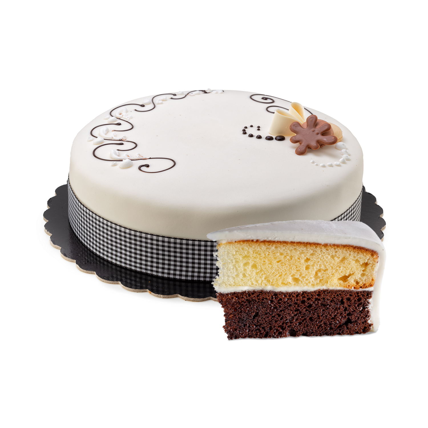 Round Sponge Cake - il-Qronfla